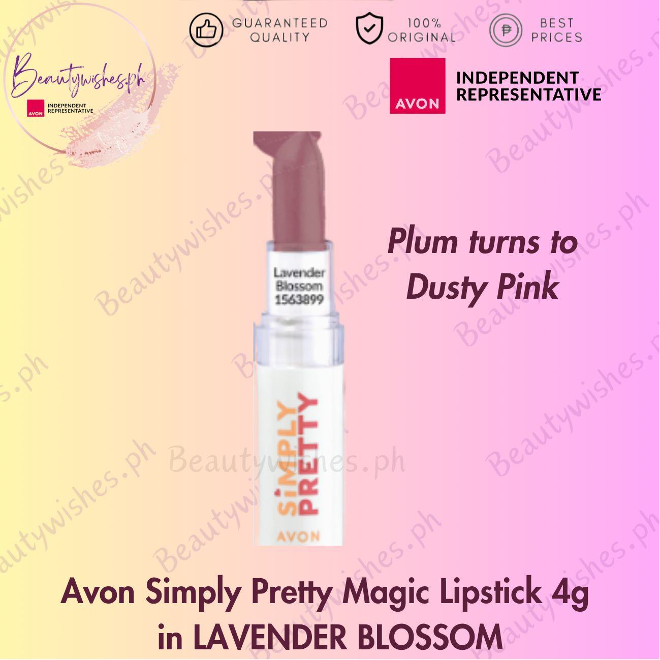 Avon Simply Pretty Magic Lipsticks 4g / Magic Lip balm | Shopee Philippines