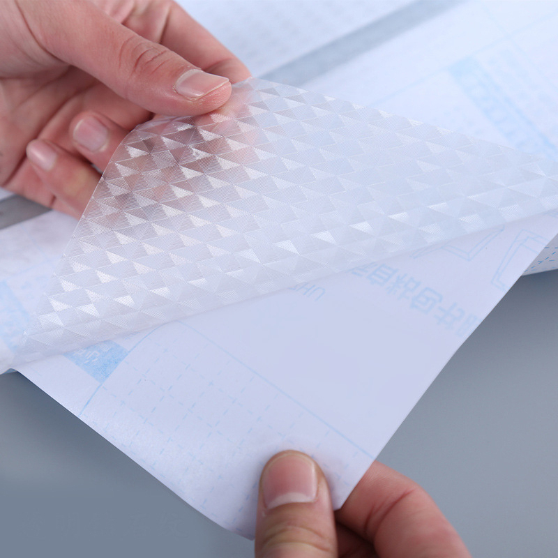 10 sheets Self-adhesive Book Wrapper transparent self-adhesive ...