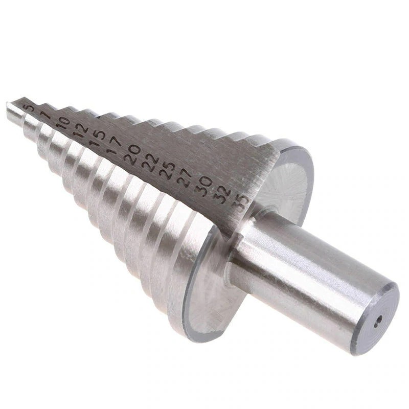 5-35mm HSS Step Drill Bit Large Cobalt Hole Titanium Cone Step Drill ...
