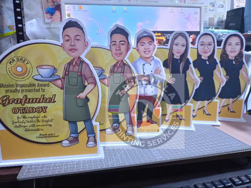 Customized Sintra Board Standee A4 size with penholder | Shopee Philippines
