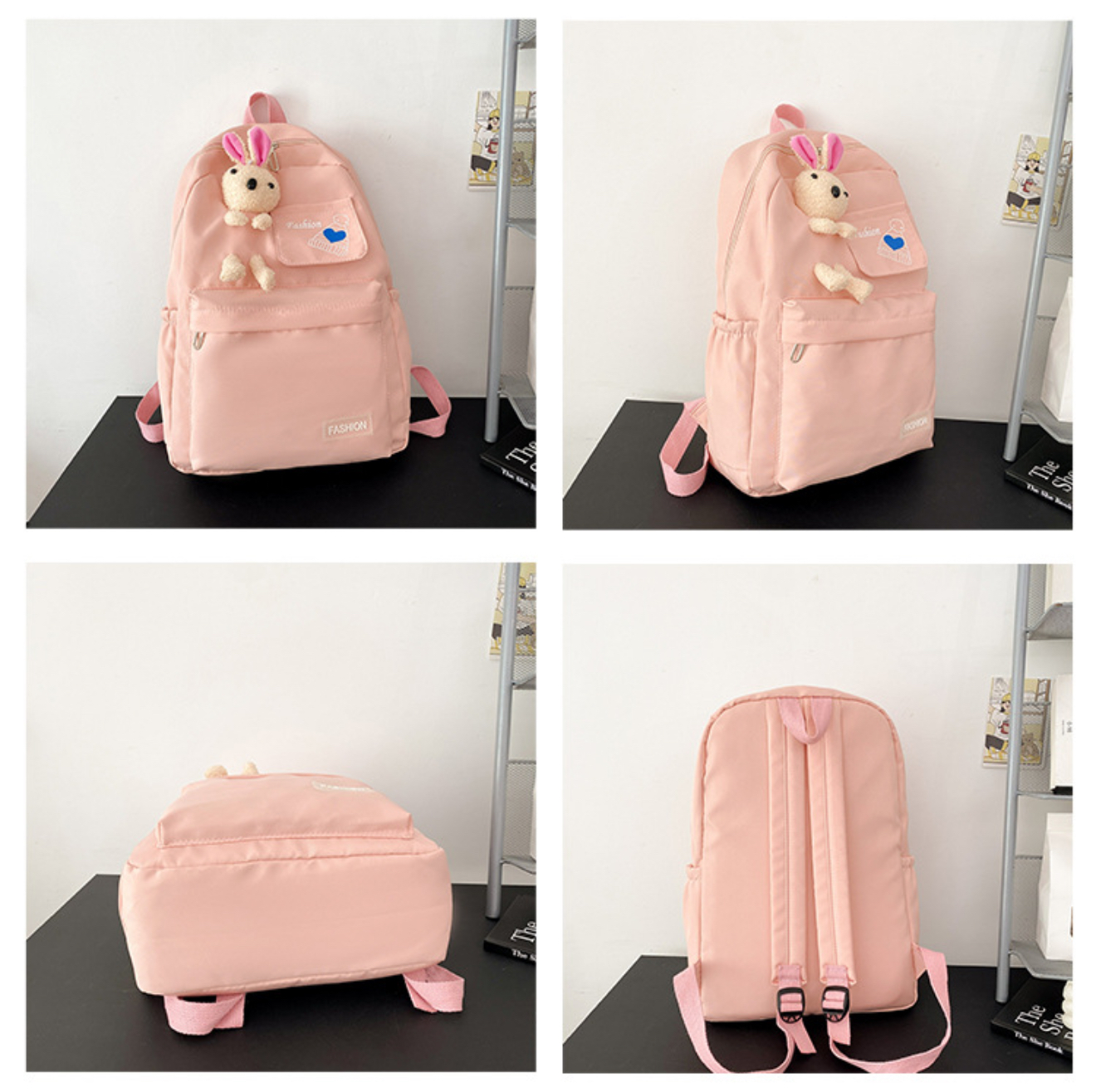 Mumu 9085 Cute Rabbit Girls Back Pack School Students College Bag For ...