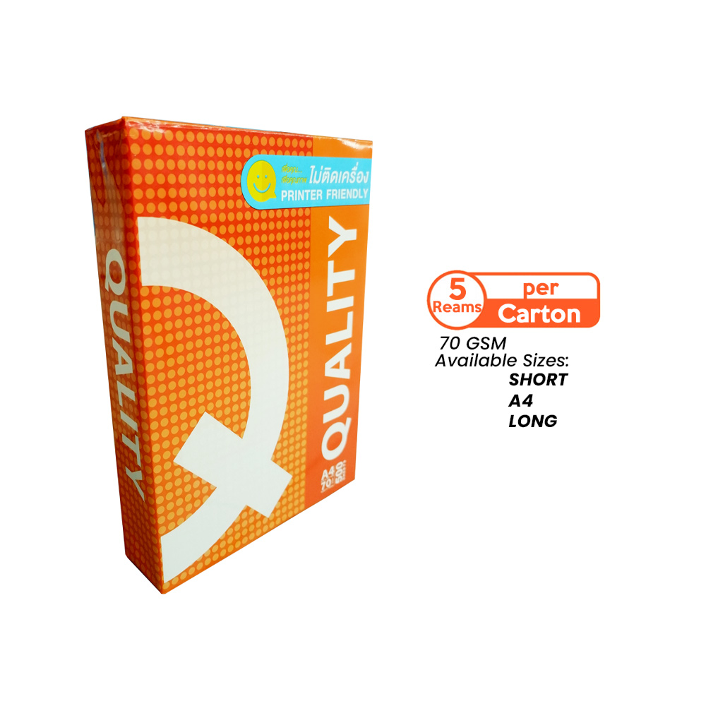 TM | 5 reams Quality Bond Paper 70 GSM | Shopee Philippines