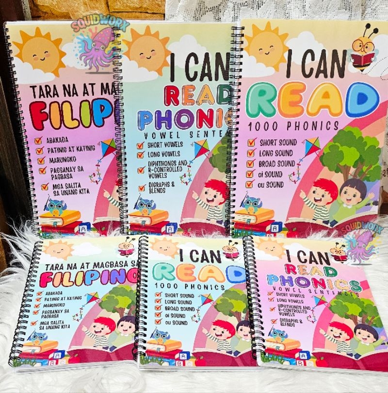 Filipino Reading Workbook for Kids | Tara Na't Magbasa sa Filipino ...