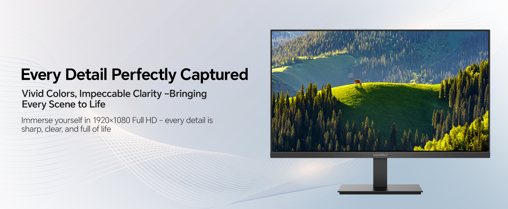 KOORUI E2412F (Powered By Hkc) Monitor 23.8 Inch Office Monitor VA ...