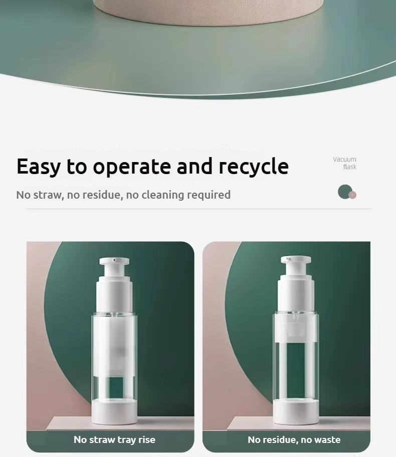 4pcs 15/30/50/80/100ml Travel Vacuum Pump Spray Lotion Bottle ...