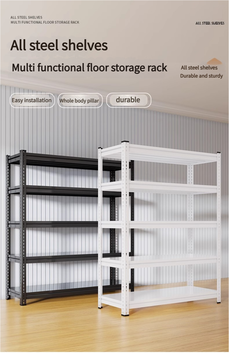 3/4/5Layer Metal shelves Heavy duty easy to install clean large ...