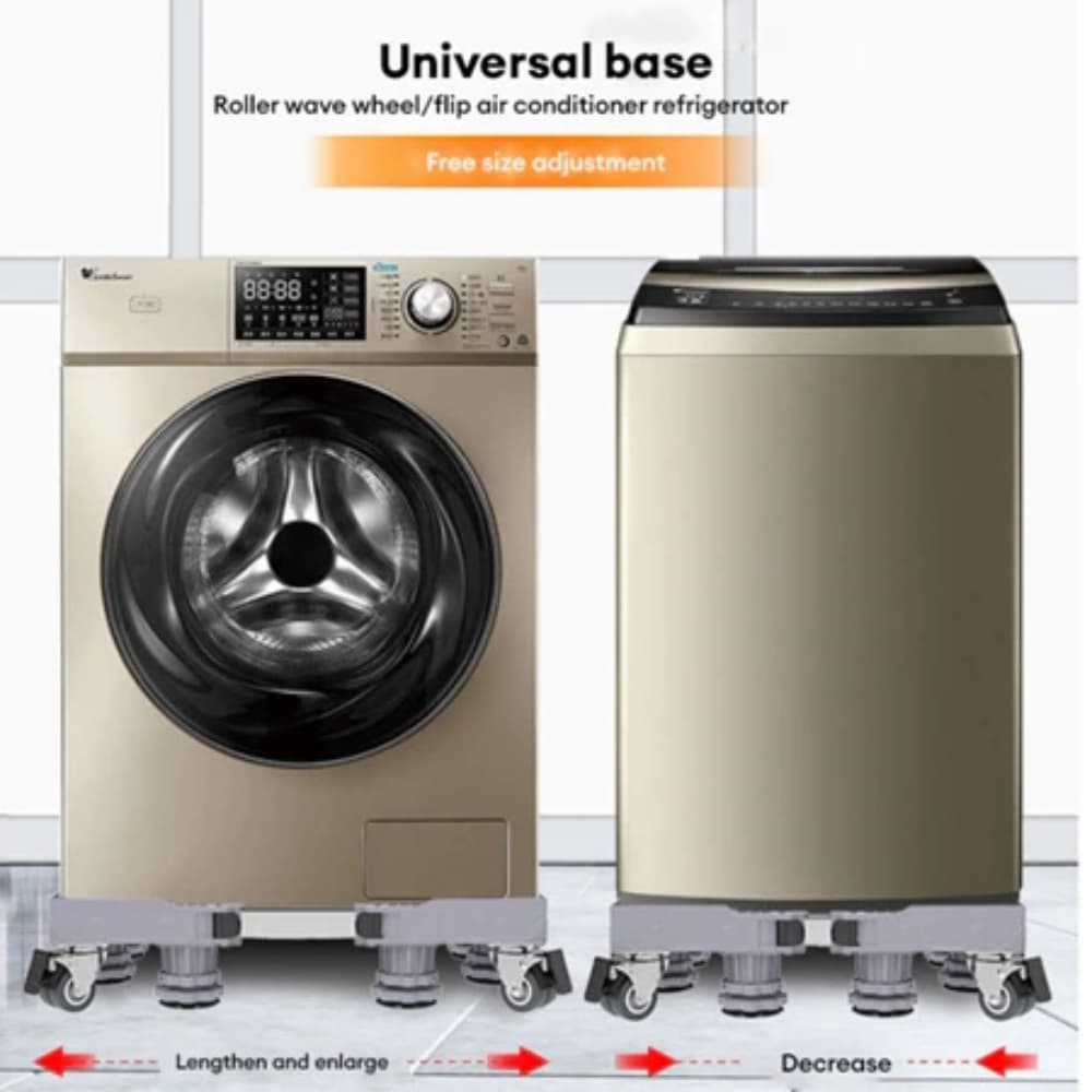 Washing Machine Stand Washing machine Base with wheels Mobile ...