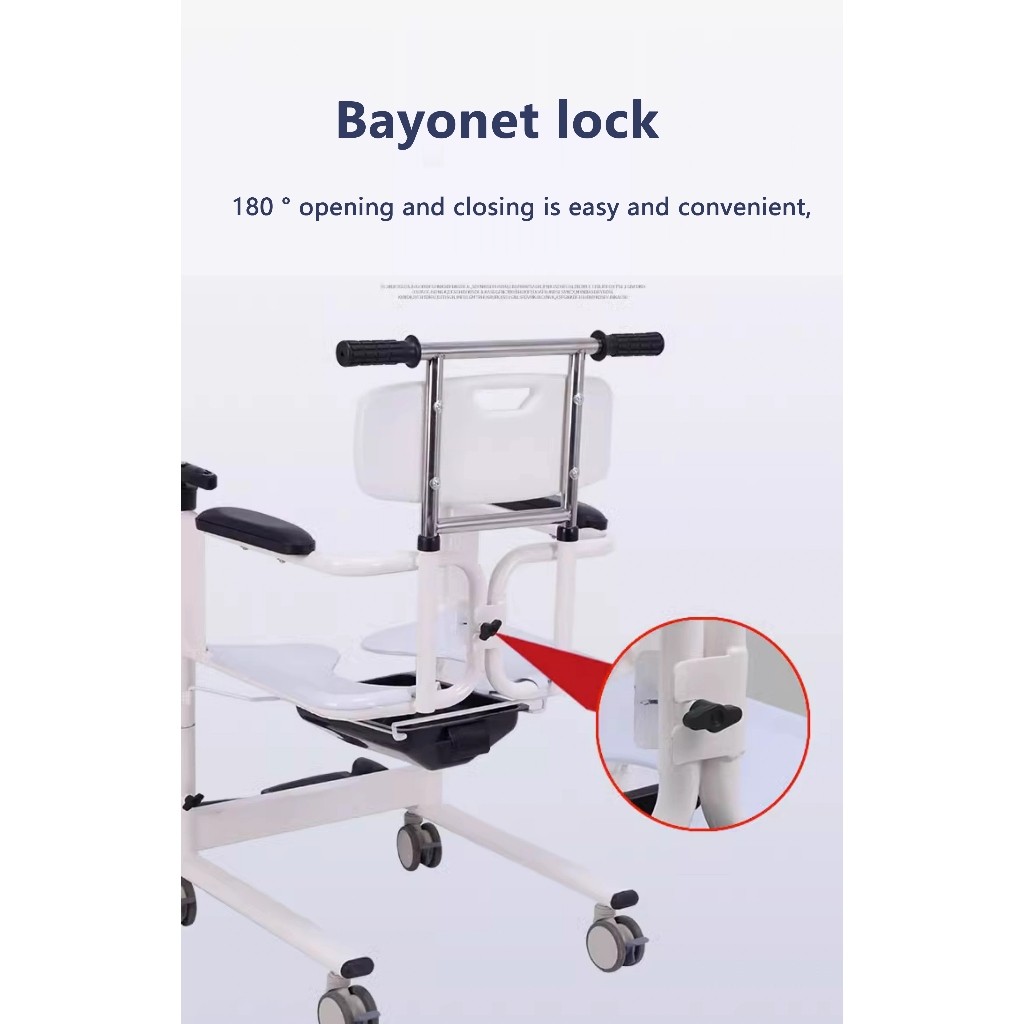 Hydraulic Transfer Machine Lifting Machine Deluxe Bedridden Patient ...