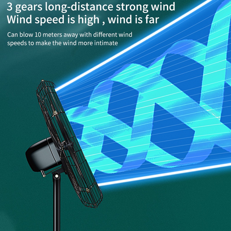 Ship Now Industrial Fan 30 Inch Heavy Duty Wall Fan 280W High Power 3 ...