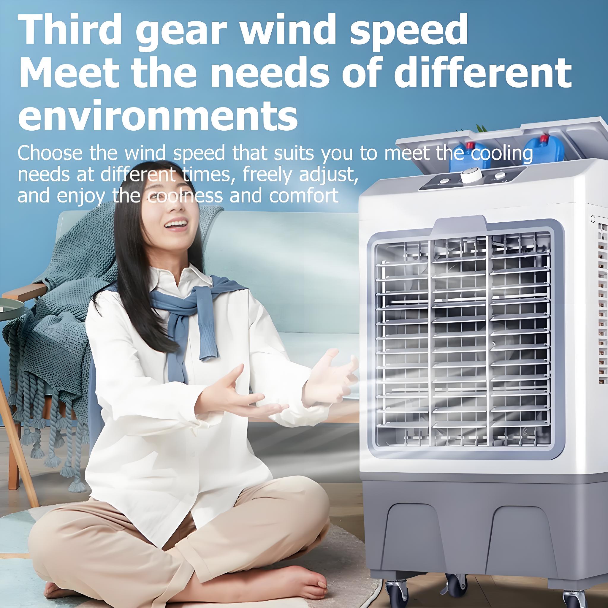 Air Conditioning Fan 35L/45L/60L Steam cooling fan home cooling fan air conditioning fan ...