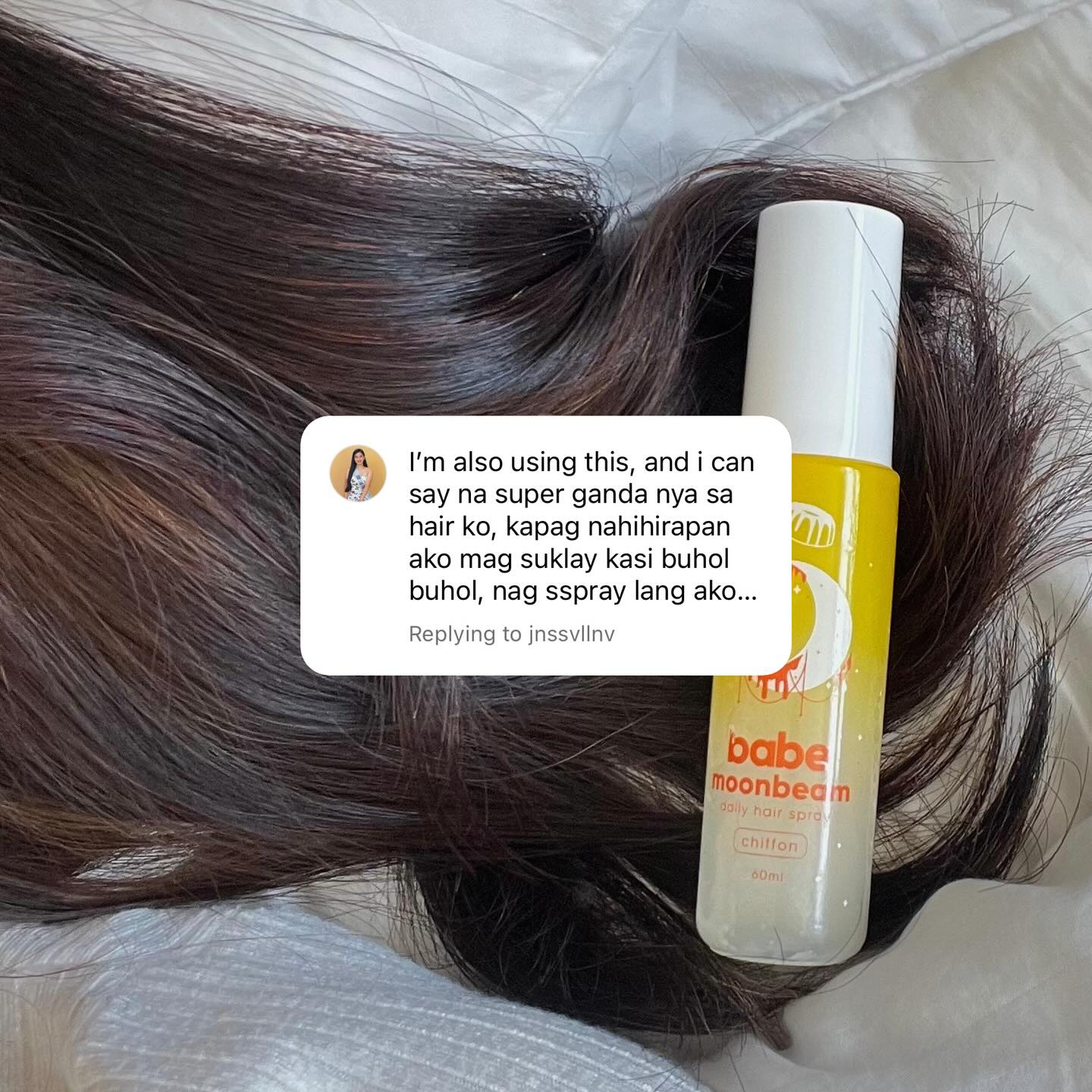 Babe Formula Moonbeam Gleam Hair Spray Hair Shine Spray Heat Protection ...