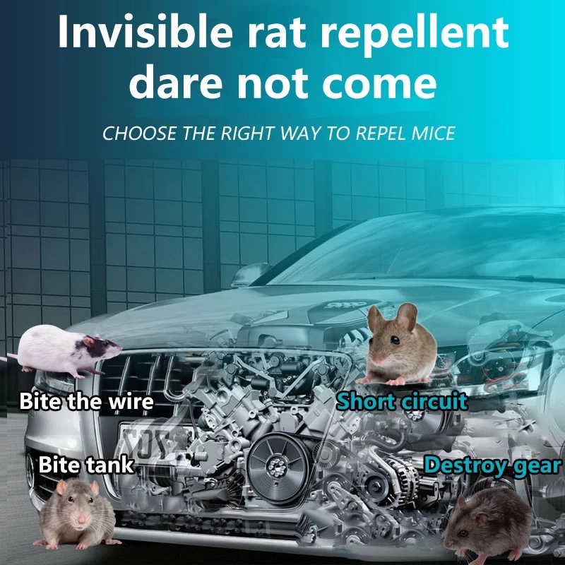 RAT OFF SPRAY Rat Repellent Spray for car engine car/home dual use ...