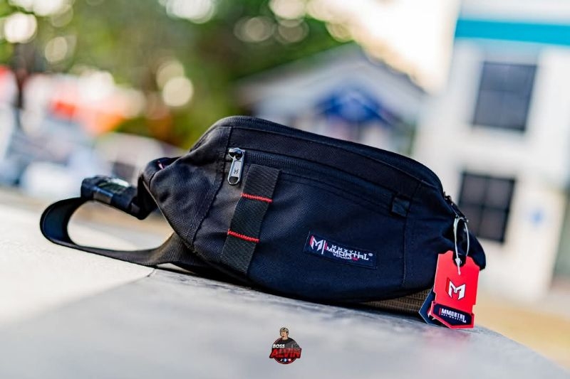IMMORTAL Belt Bag V2 for Men and Women - Black Canvas with Water ...