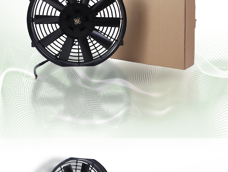 SANDEN Auxiliary Fan For Car Aircon 12V or 24V 8/10'' Universal ...