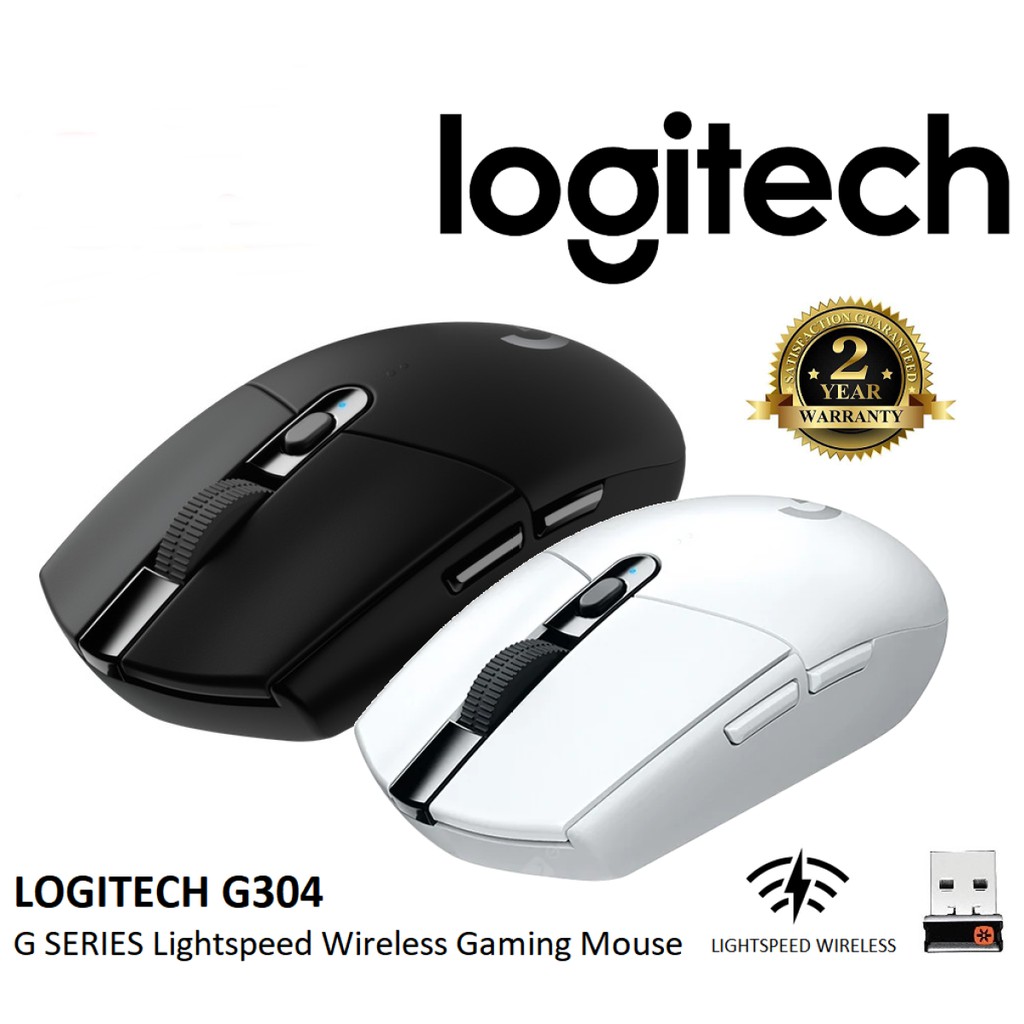 Logitech G304 Wireless Gamer Ergonomic Mouse 2.4G Notebook Office ...