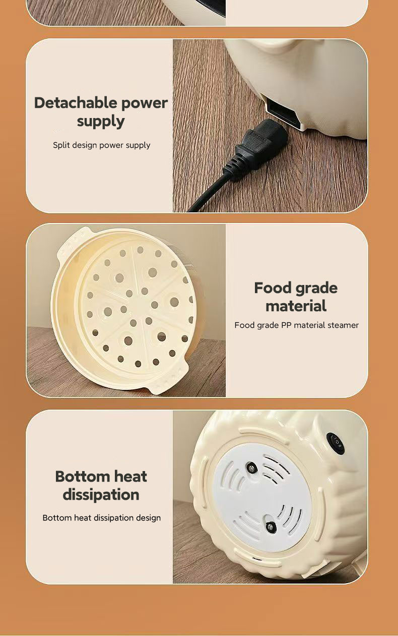 Multifunctional 5L Electric Cooker With Steamer Non-Stick Rice Cooker ...