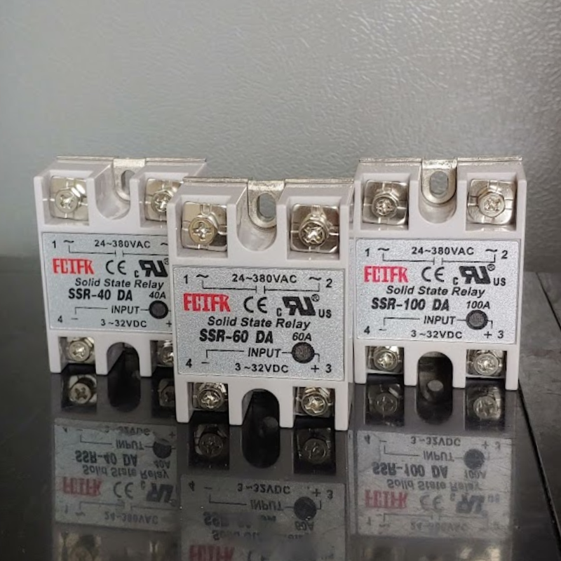 SSR-40DA SSR-60DA SSR-100DA Solid State Relay Module 3-32VDC Premier ...