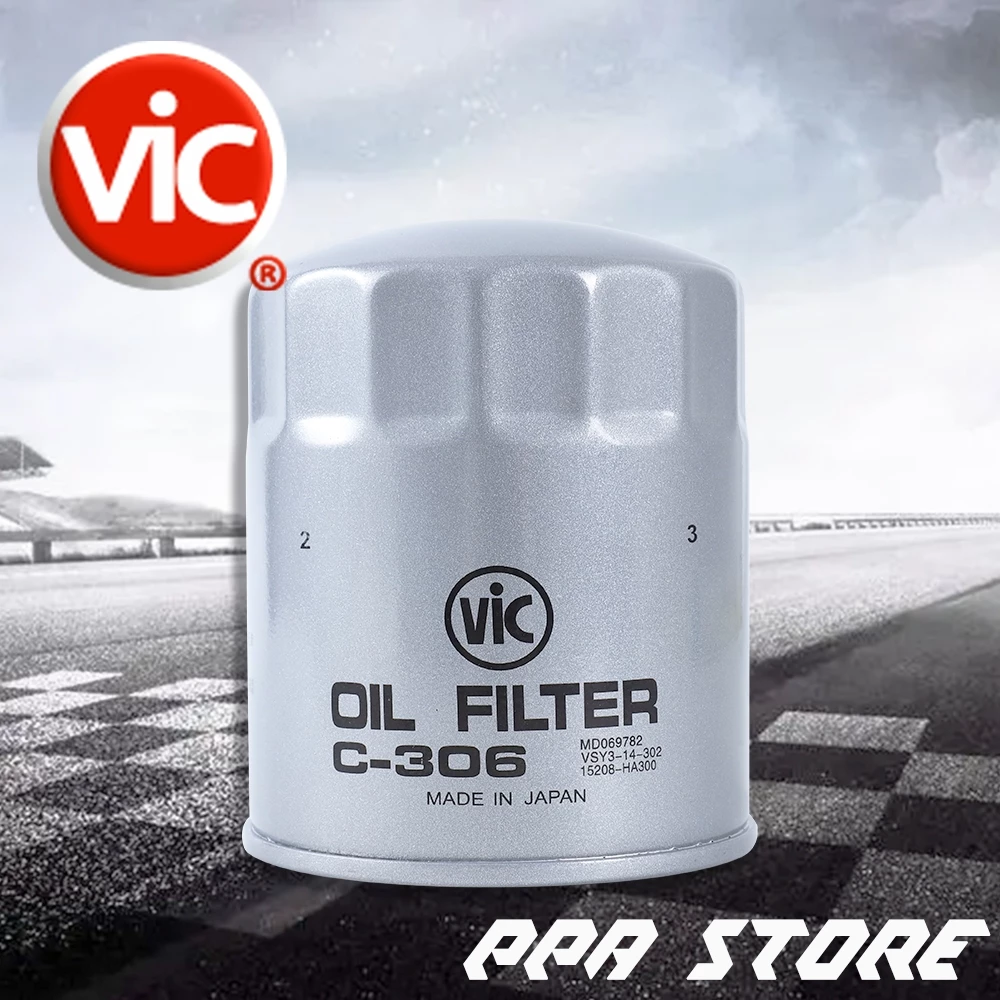 【Original】VIC Oil Filter C-306 Original Made In Japan For MITSUBISHI ...