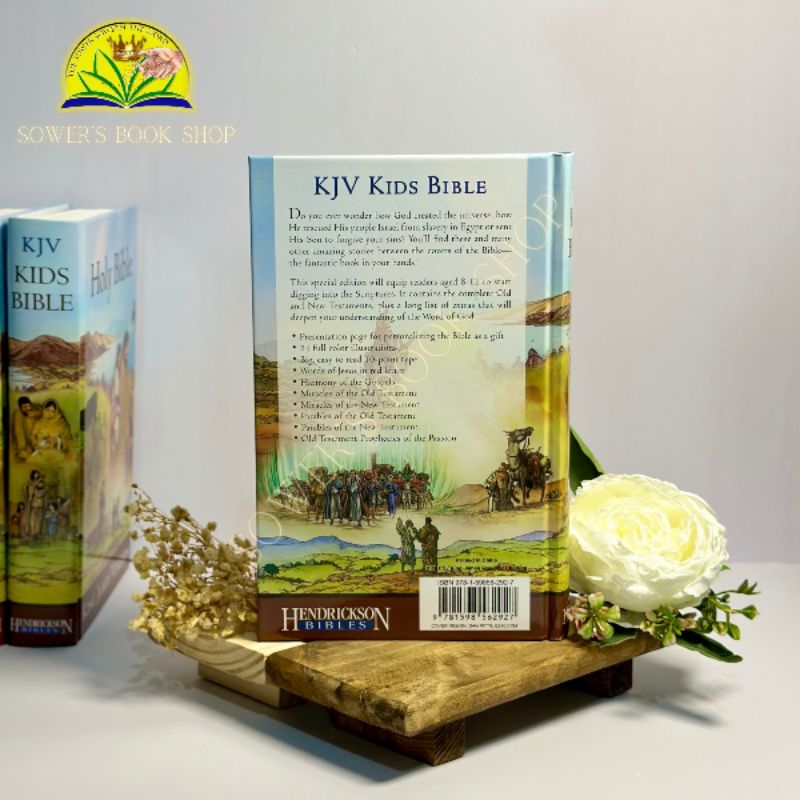 HARD BOUND KJV HOLY BIBLE FOR KIDS WITH PICTURES | KING JAMES VERSION ...