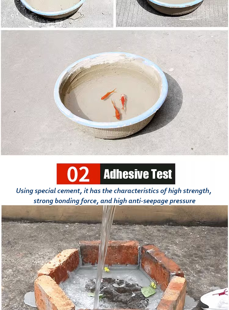 1KG Quick Drying Cement Mortar Waterproof And Leak Proof Agent Bathroom ...