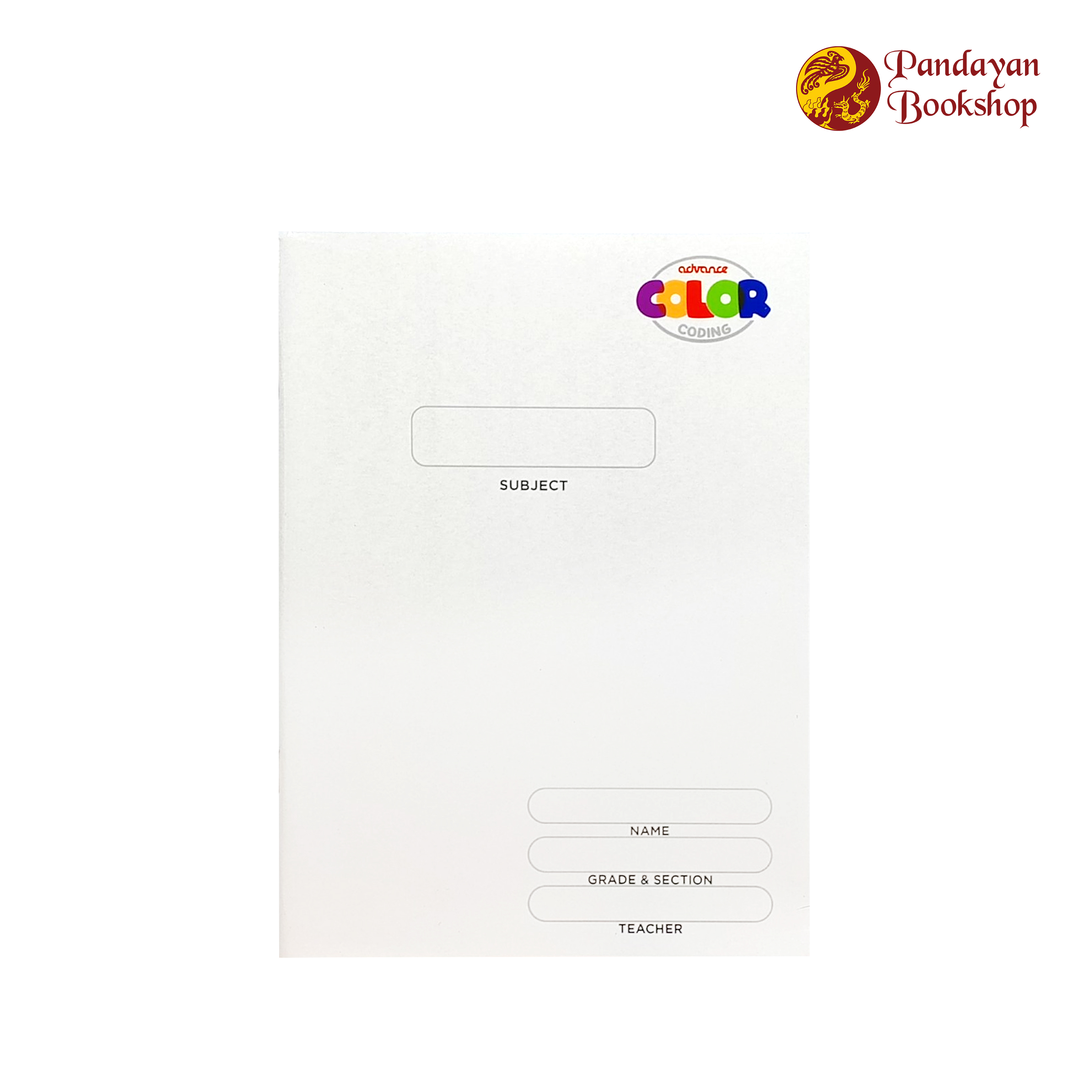 Advance Color Coding Writing Notebook 80 leaves | Shopee Philippines