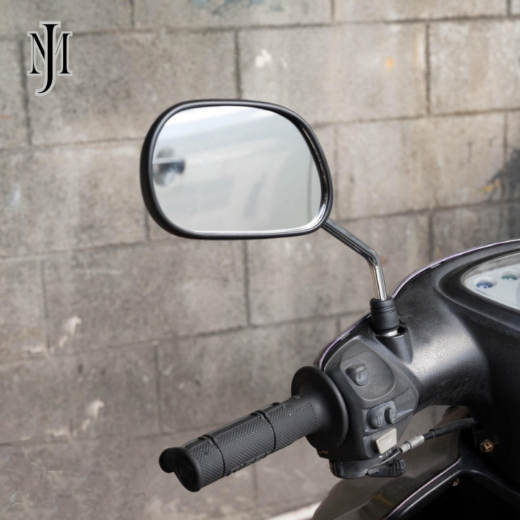 Vespa S 125 JM Stock Side Mirror Chrome Stem Clear Lens Side Mirror for ...
