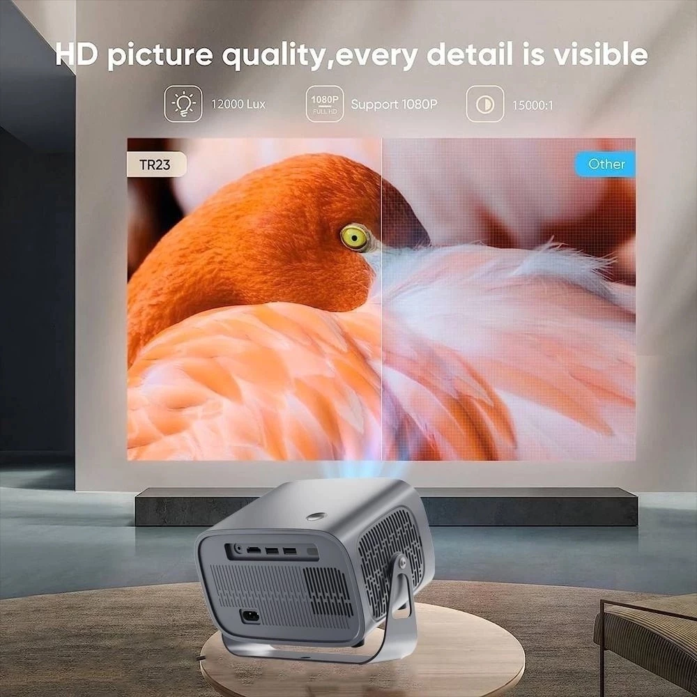 A10 smart projector automatic calibration portable wireless connection ...