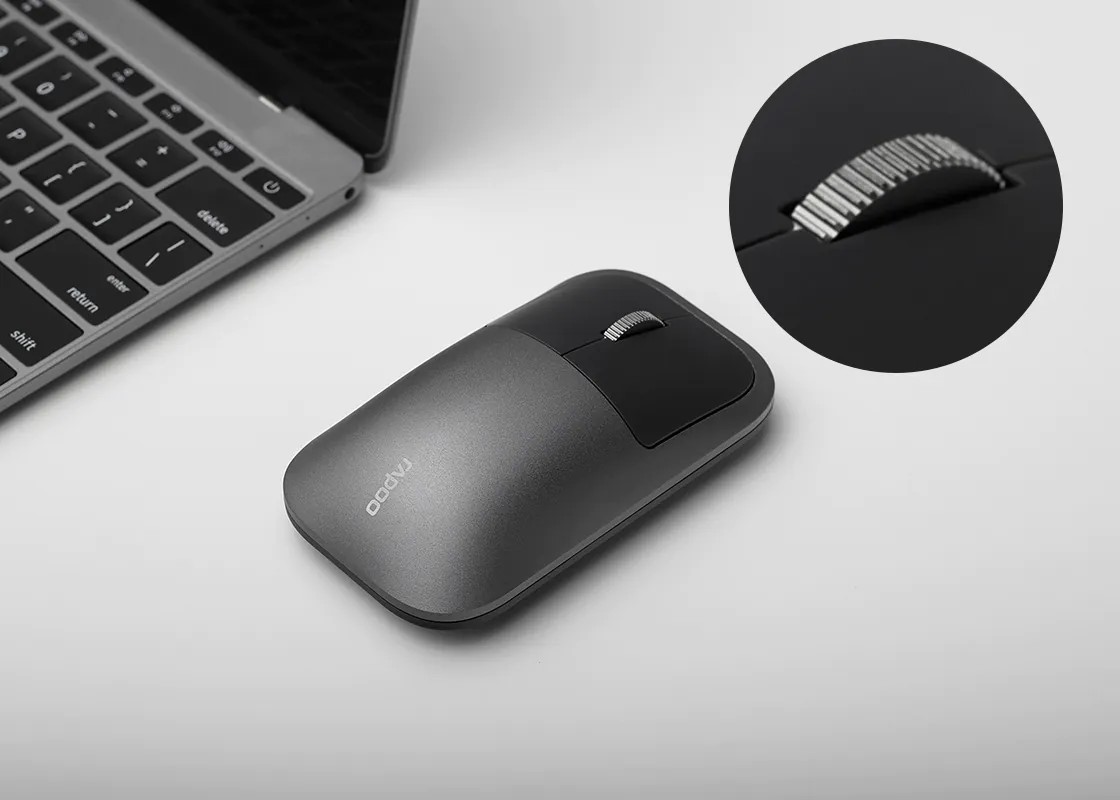 Rapoo M700 Silent Multi-Mode Wireless Mouse for Laptop 2.4G Wireless ...