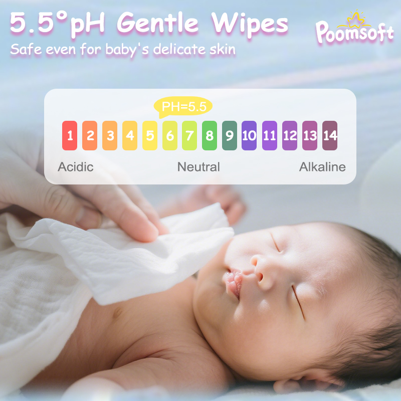 Poomsoft 10 Sheet x 1 Pack Sea Scented And Unscented Alcohol-Free ...