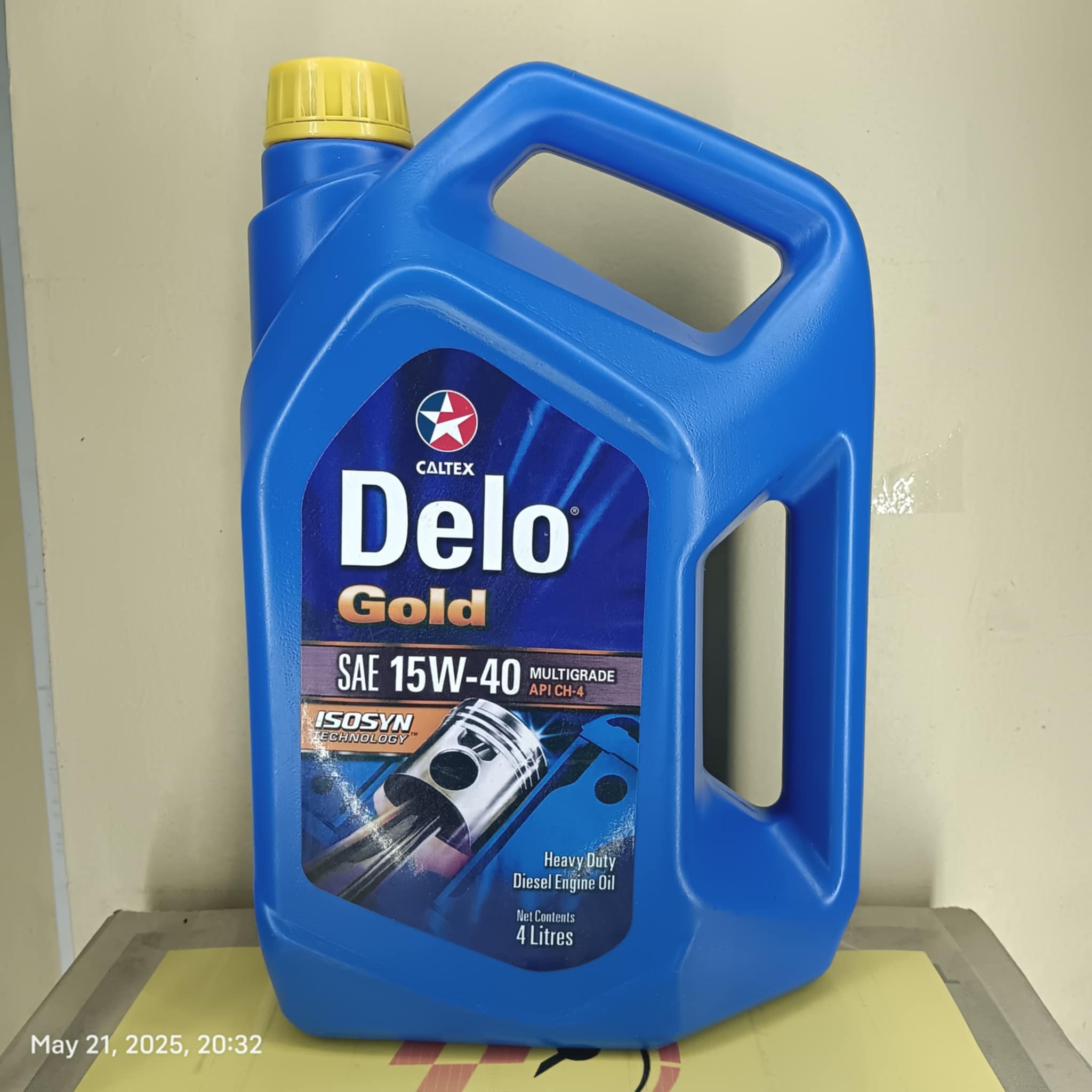 Caltex Delo Gold SAE 15W-40 Multigrade Diesel Engine Oil 4Liters 100% Authentic | Shopee Philippines