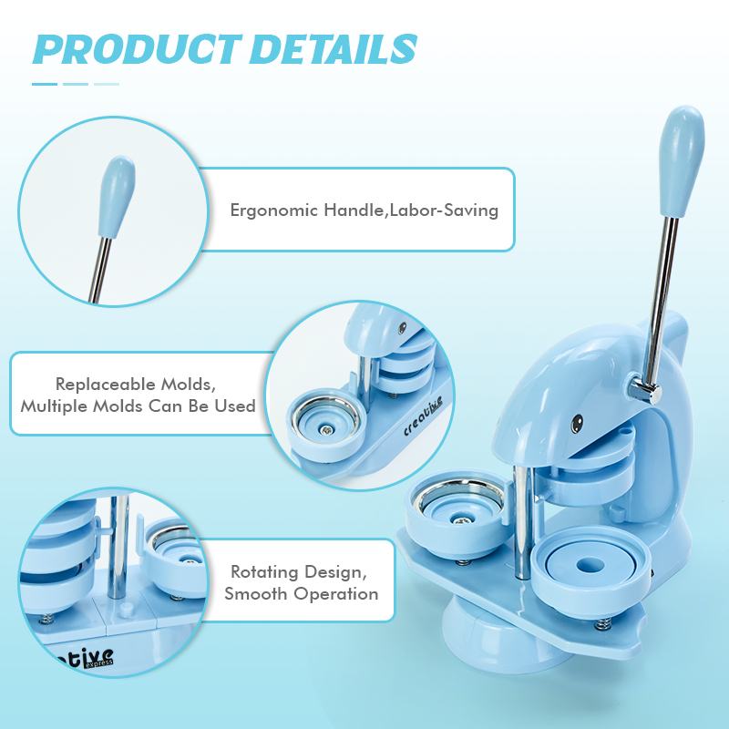 Creative Badge Maker Machine Pin Maker Machine Fancy Dolphin Making ...