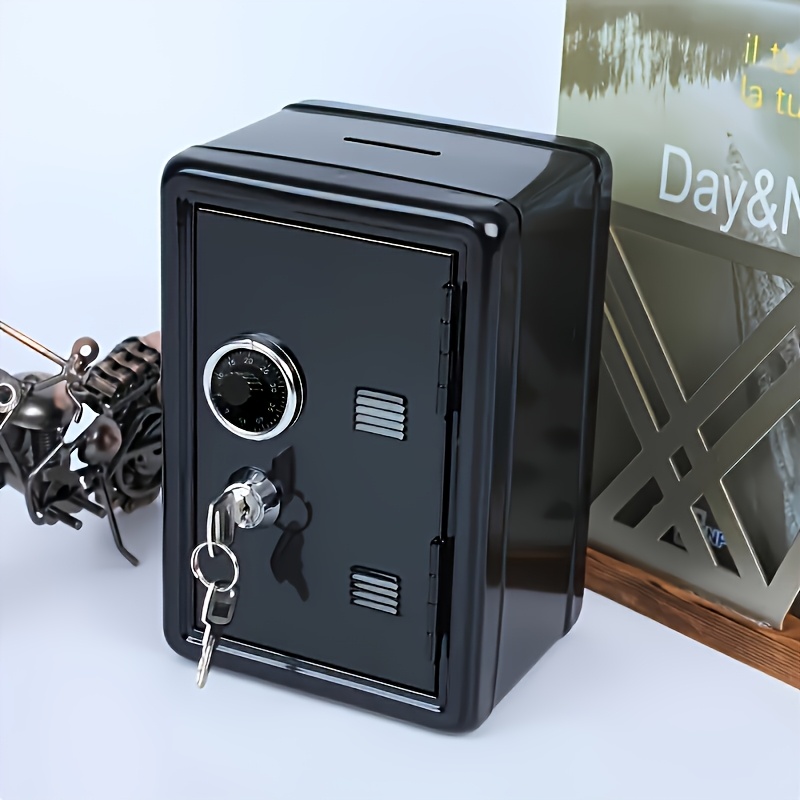 Security Safe with Dual Keys & Digital Lock - High-Quality Metal Wall ...