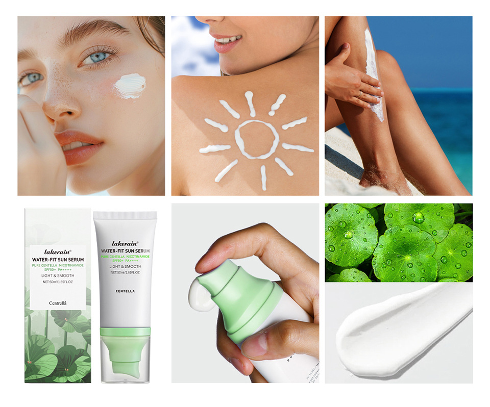 Lakerain Water Fit Sun Serum 50ml SPF50+ PA++ Sunblcok Waterproof Skin ...