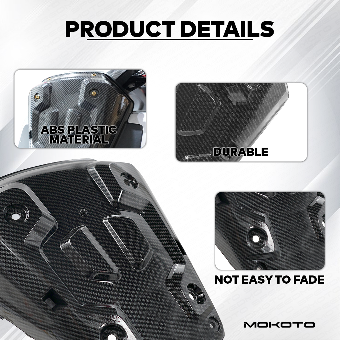 MOKOTO YAMAHA NMAX V3 STANDARD / TURBO TECHMAX FRONT COWLING WINDSHIELD ...