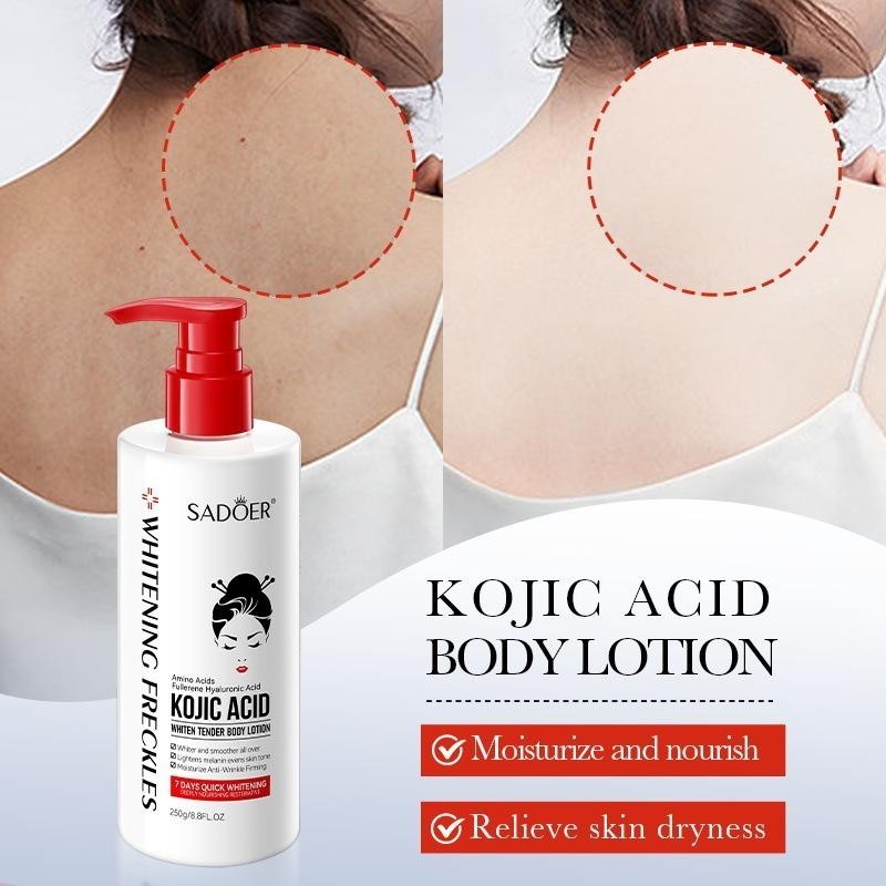 Buy1Take1-SADOER Kojic Acid Whitening and Rejuvenating Body Lotion 250g Suitable for all skin ...