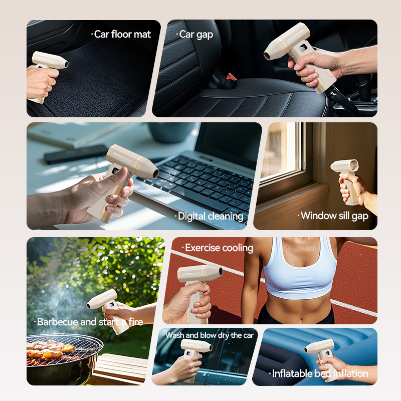 MAXAWEI X8 Mini Fan Portable 80000RPM Turbo Jet Fan Rechargeable ...