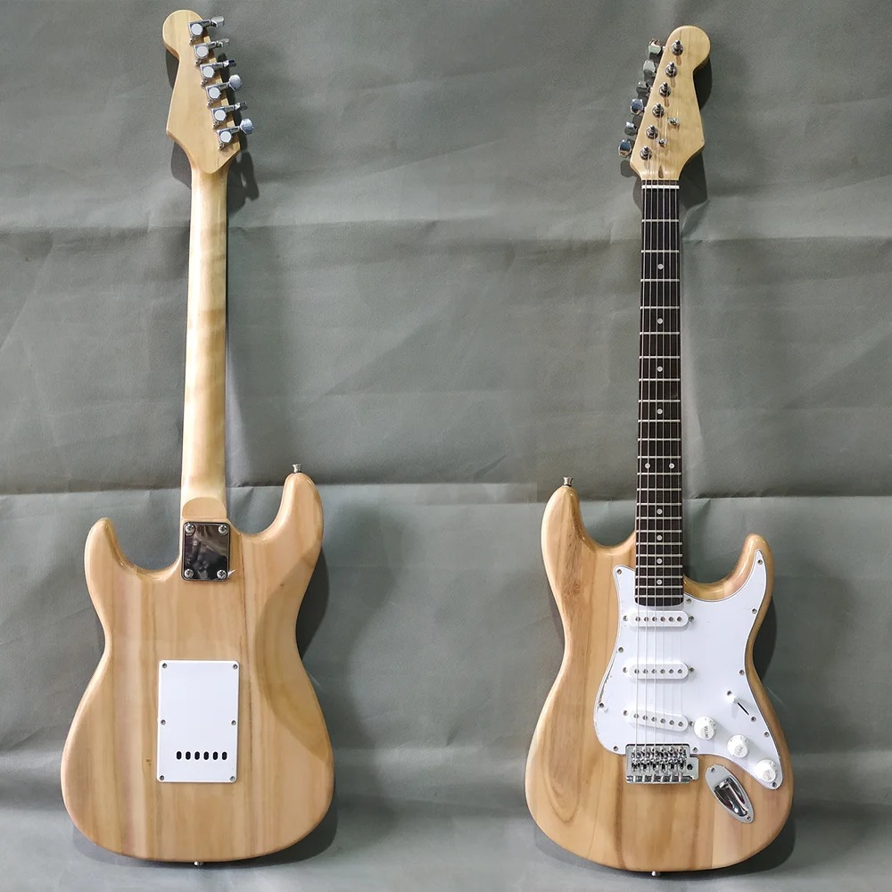 Benston New ST Electric Guitar Set with 3 Single Pickups Professional ...