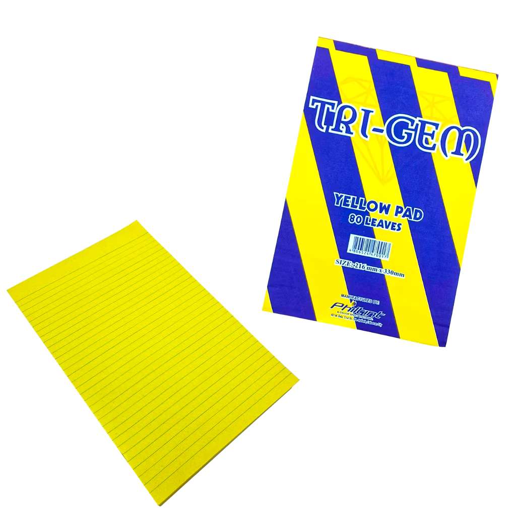 ABS Yellow Pad Paper 10pcs in One Pack | Shopee Philippines