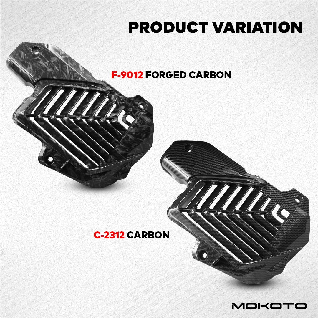 MOKOTO HONDA GIORNO 125 PCX 160 CLICK 160 ADV 160 RADIATOR COVER ENGINE ...