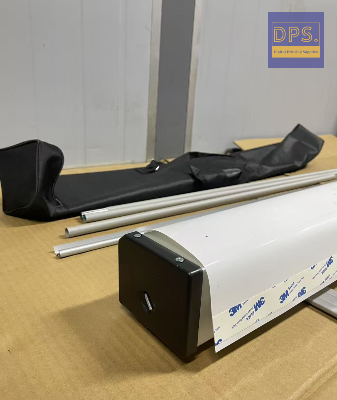 DPS Roll Up Banner Stand IRON 200cm X 80cm (6.56ft x 2.62ft) for Party ...