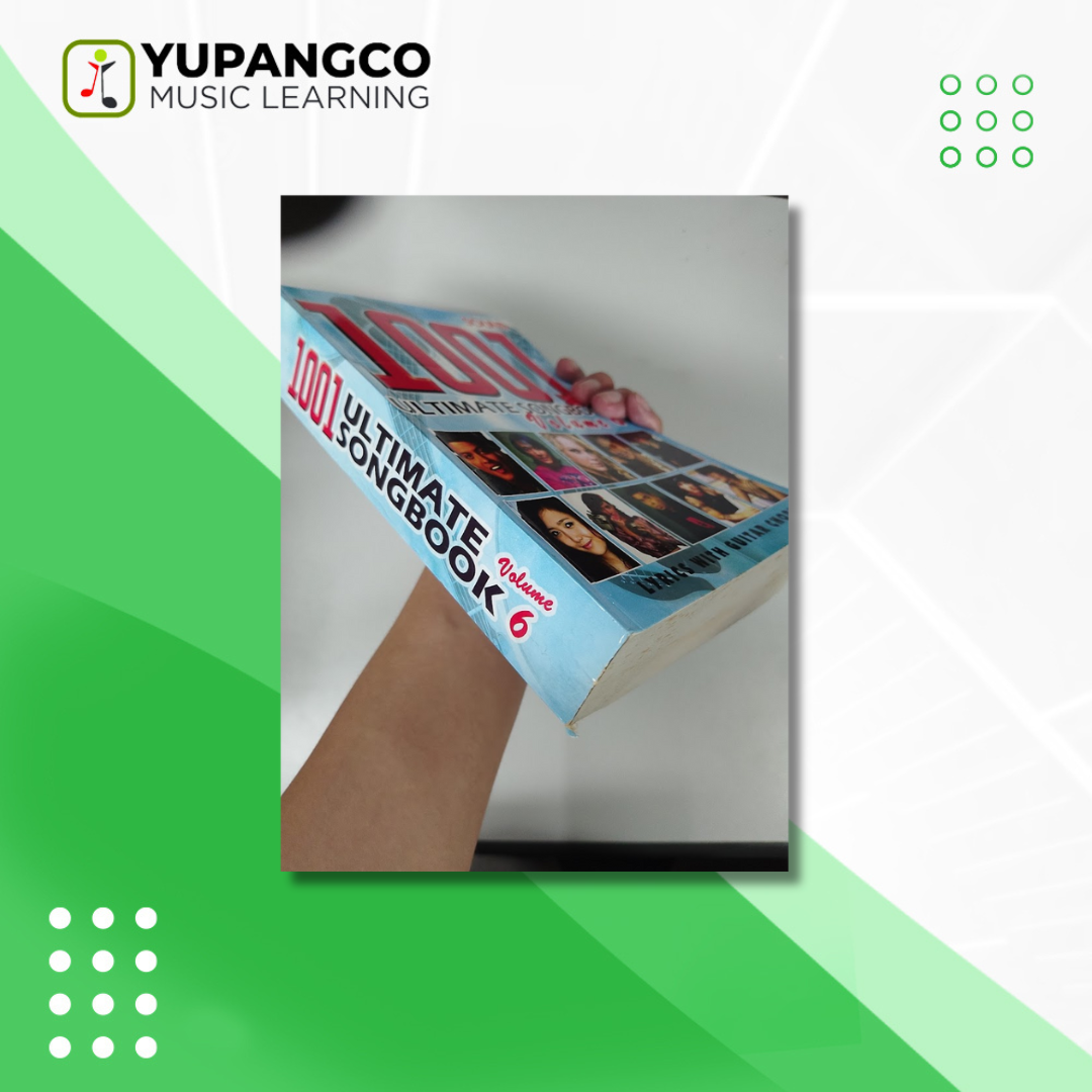 1001 ULTIMATE SONGBOOK VOL.6 -Lyrics With Guitar Chords | Shopee ...
