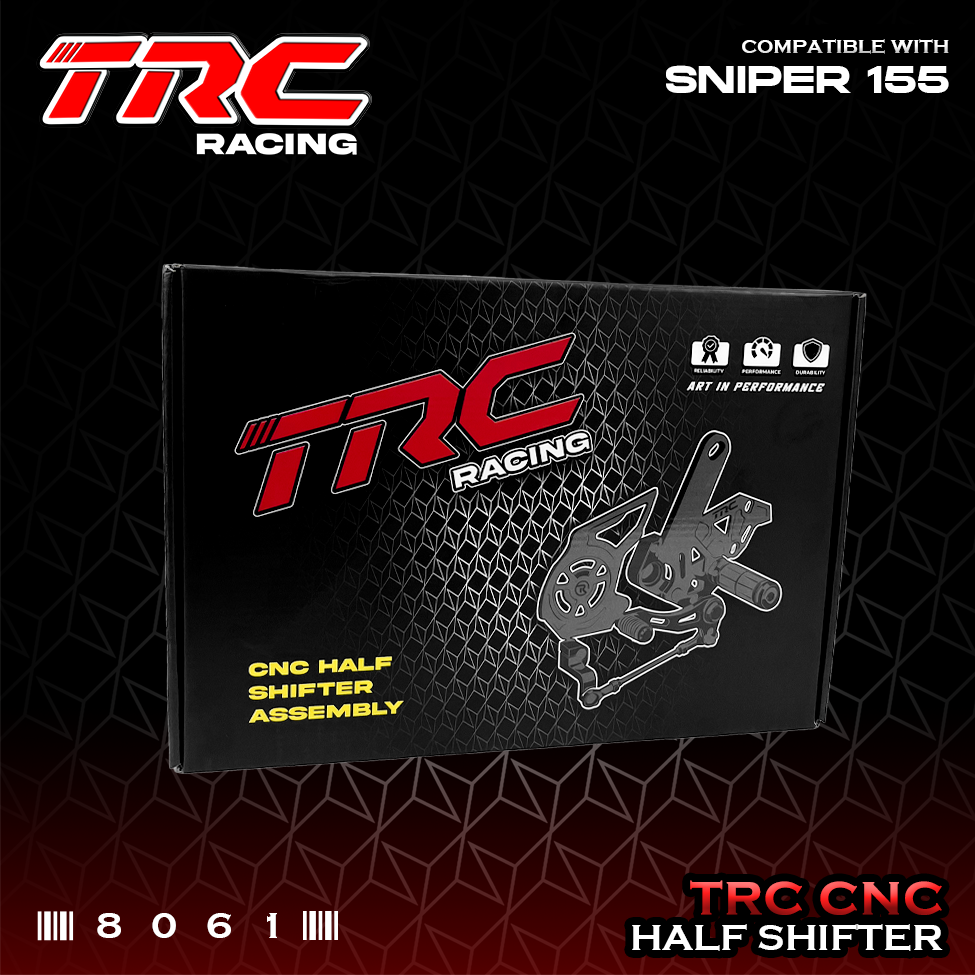 TRC Racing 3 in 1 CNC Half Shifter for Sniper 150/155 8061 | Shopee Philippines