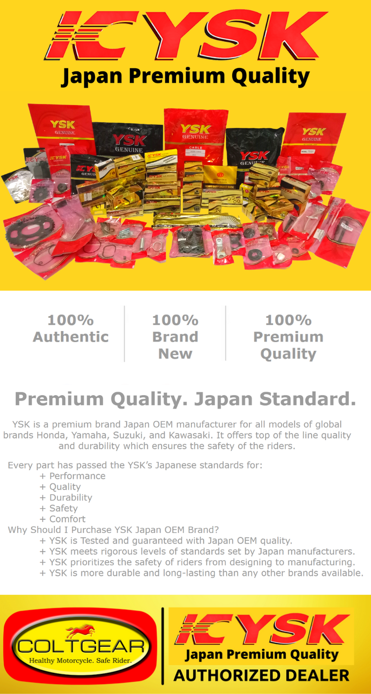 YSK Engine Sprocket for Suzuki Shogun / Smash110 / Raider J [428-14T] | Shopee Philippines