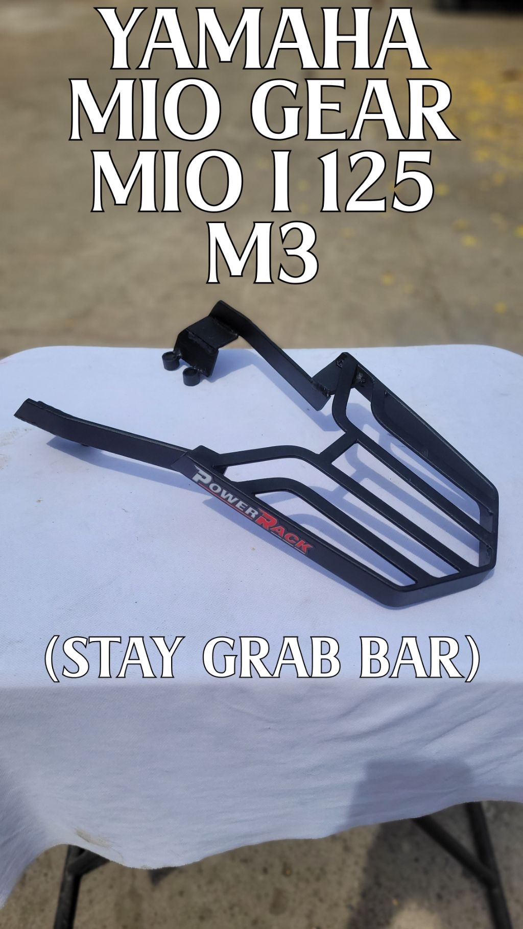 YAMAHA MIO GEAR / MIO I 125 / M3 / TOPBOX BRACKET / STAY GRAB BAR ...
