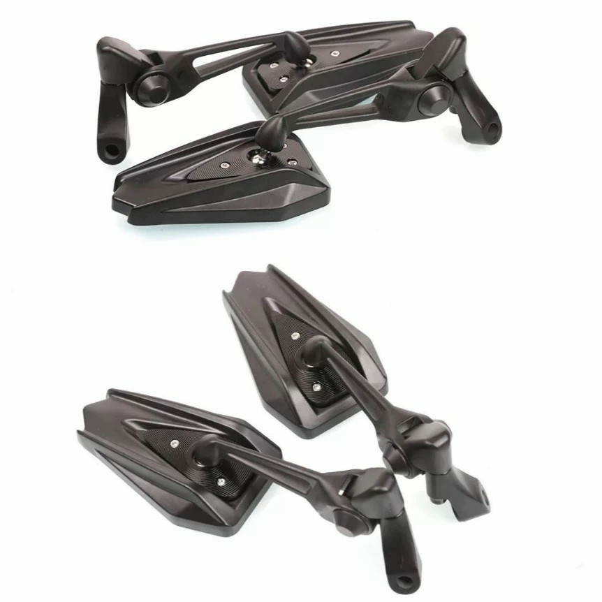 V3 Street King Motorcycle Side Mirror Foldable Anti-Glare Cnc Universal ...