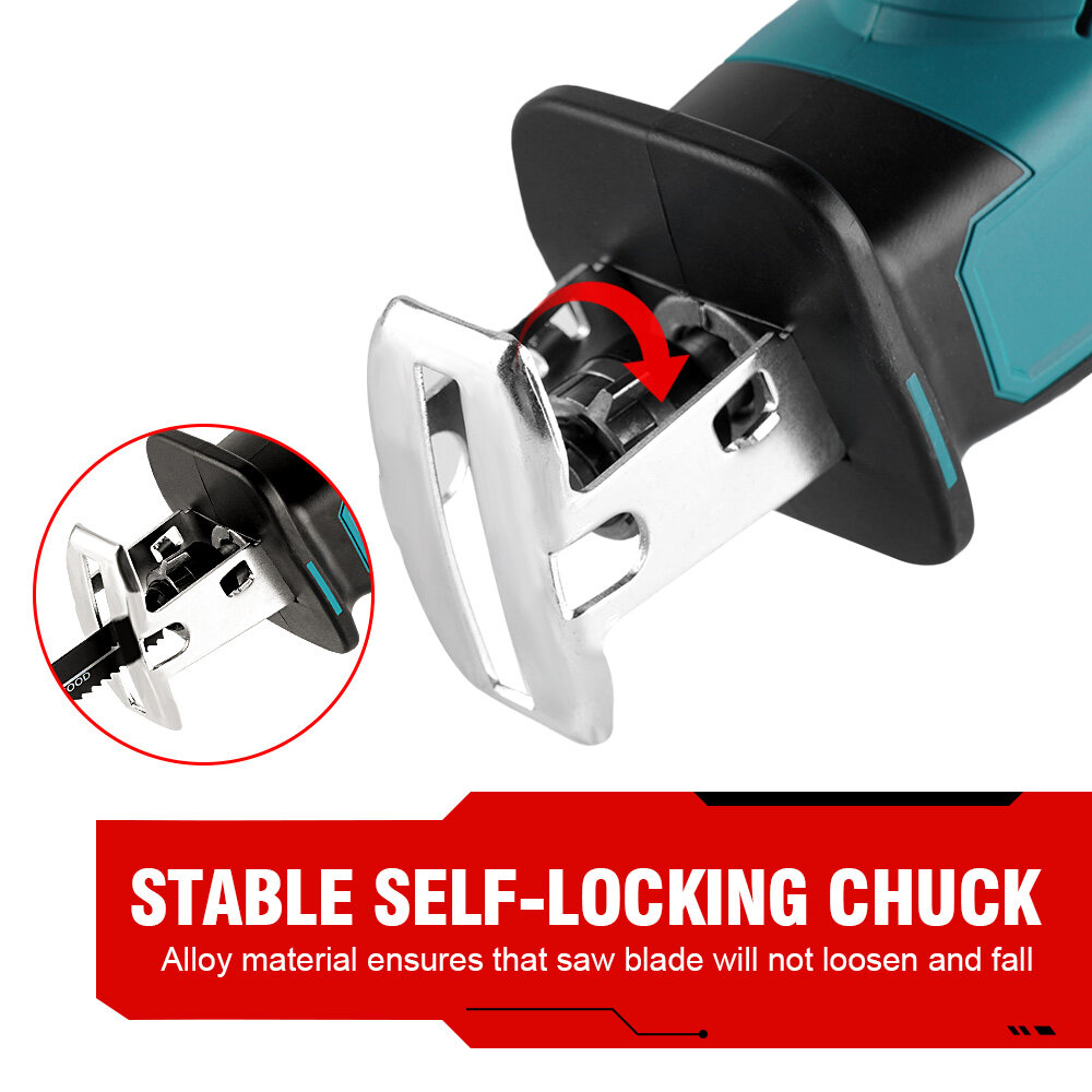 8-Blade Reciprocating Saw cordless electric saw for cutting wood, hand ...