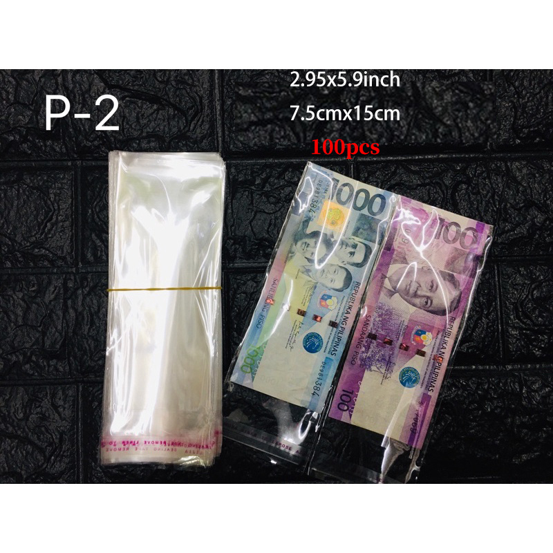 opp plastic packaging bag self-adhesive 100pcs OPP Clear Plastic with ...
