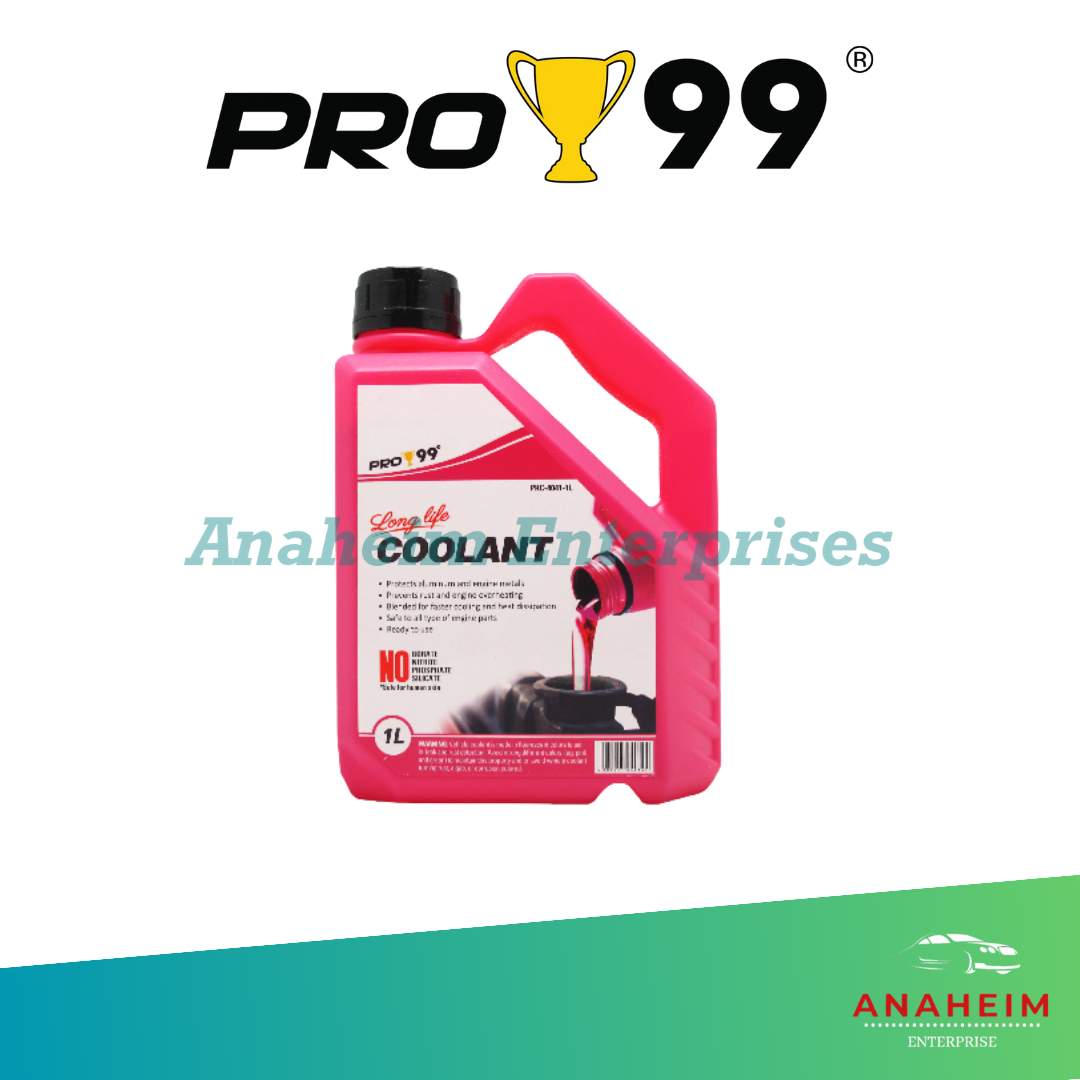 Pro 99 Long Life Antifreeze Coolant Pink (1L) | Shopee Philippines