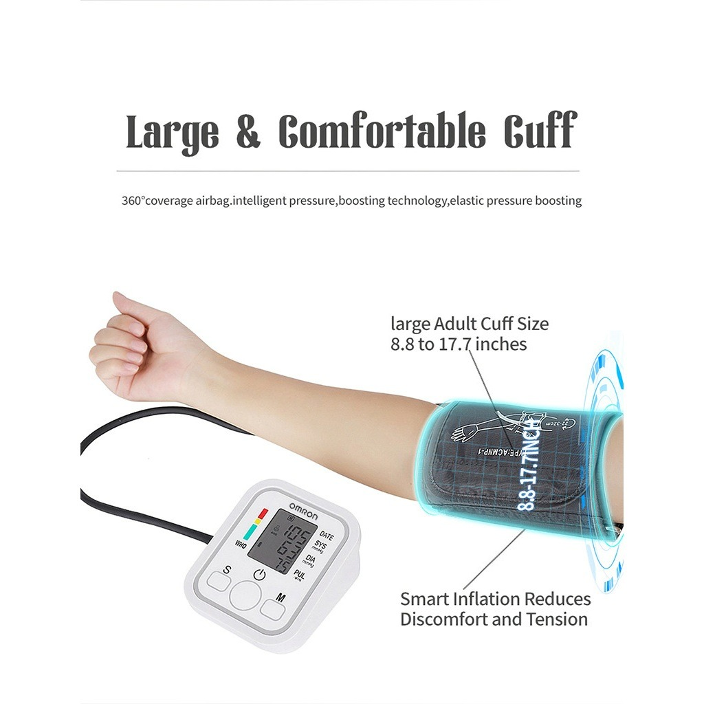【COD】Blood Pressure Monitor Digital Accurate Measurement Of Blood ...