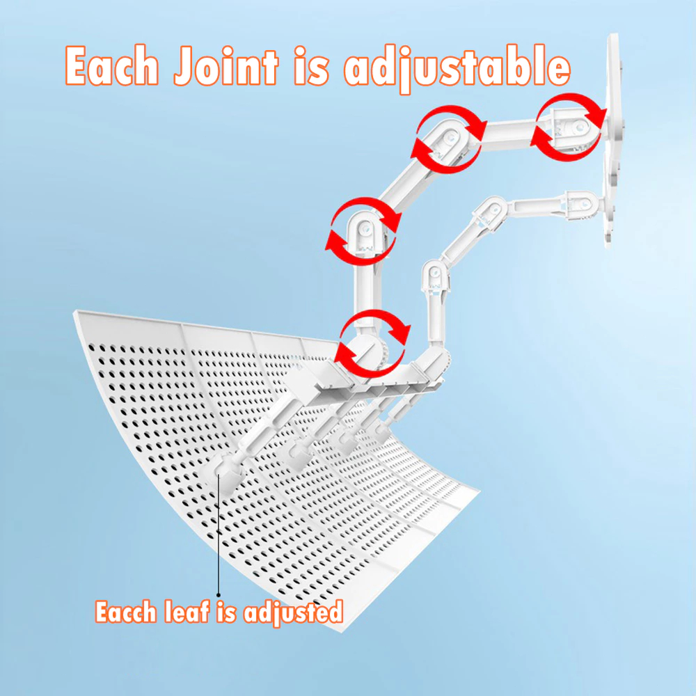 Universal Window Type Air Air Conditioner Windshield Wind Direction ...